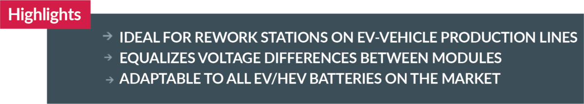 EVB 5100 - EV HEV BATTERY MODULE BALANCER - リークテスト・リークテスターのアテックATEQ